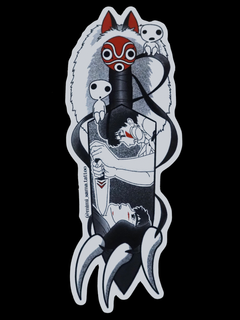 Sticker – Complete Sukuna – Mimi Sama Tattoo