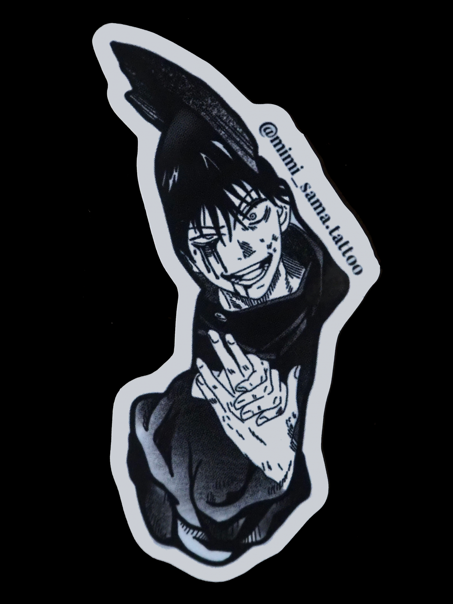 Sticker – Sukuna Finger nº2 – Mimi Sama Tattoo