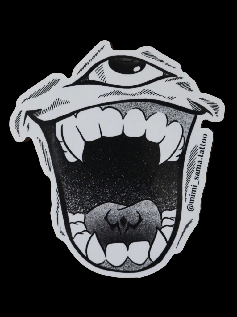 Sticker - Sukuna Mouth - MimiSama